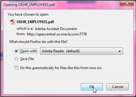 Creating PDF Reports with Oracle Application Express 5.0 and Oracle REST Data Services